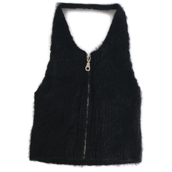 The Ragged Priest | Tops | Ragged Priest Ribbed Eyelash Halter Neck ...